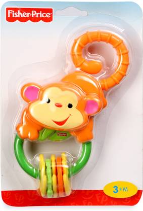 FISHER-PRICE Monkey Teether Rattle Price in India - Buy FISHER-PRICE ...
