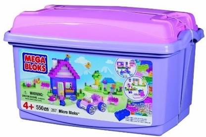 Mega Bloks Micro Bloks Tub Pink - Micro Bloks Tub Pink . shop for Mega ...