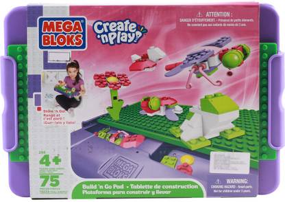 Mega Bloks Micro Go Pad - Purple (75 Pcs) - Micro Go Pad - Purple (75 ...