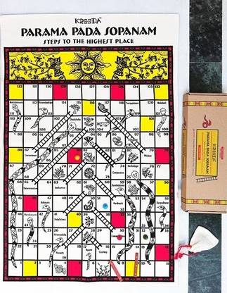 kreeda Paramapadam Sopanam Party & Fun Games Board Game - Paramapadam ...