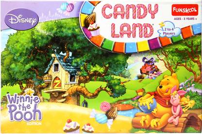 FUNSKOOL Winnie the Pooh Candyland Party & Fun Games Board Game ...