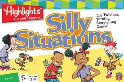 Masterpieces Highlights Silly Situations Board Game - Highlights Silly ...
