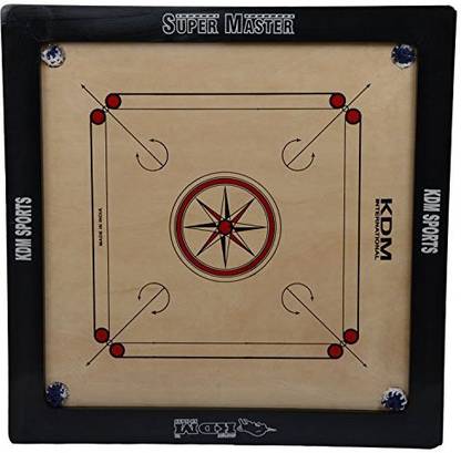 KDM Sports Super Master Carrom Board Board Game - Super Master . Buy ...