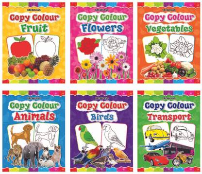 Copy Colour Book - 1 to 6 (Pack): Buy Copy Colour Book - 1 to 6 (Pack ...