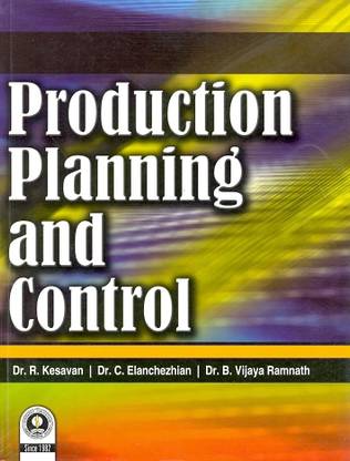 PRODUCTION PLANNING & CONTROL: Buy PRODUCTION PLANNING & CONTROL by ...