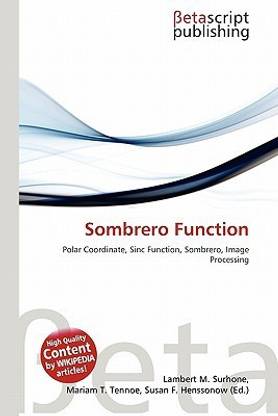 Sombrero Function: Buy Sombrero Function by unknown at Low Price in ...
