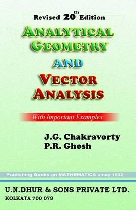 Analytical Geometry and Vector Analysis: Buy Analytical Geometry and ...