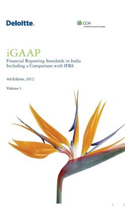 iGAAP Financial Reporting Standards in India Including a comparison ...