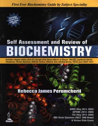 Self Assessment and Review of Biochemistry Sixth Edition: Buy Self ...