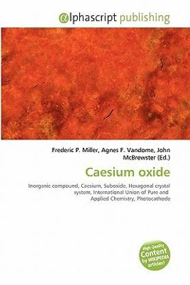 Caesium Oxide: Buy Caesium Oxide by unknown at Low Price in India ...