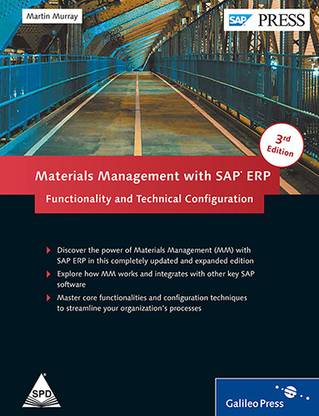 Materials Management with SAP ERP - Funcionality and Technical ...