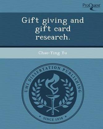 Gift Giving and Gift Card Research: Buy Gift Giving and Gift Card ...