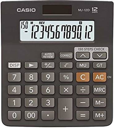 Flipkart.com | CASIO CASIO,MJ-12D Basic Calculator - Basic