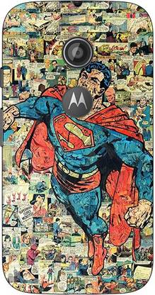 Absinthe Back Cover for Motorola Moto E (2nd Gen) 4G Superheroes ...