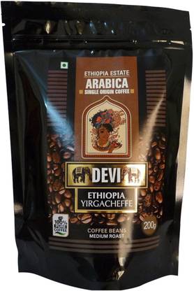 Devi Ethiopia Yirgacheffe Arabica Instant Coffee Price in India - Buy ...