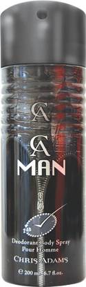Chris Adams Deo Spray for Men - 200 ml - Price in India, Buy Chris ...