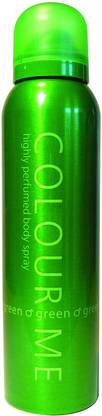 COLOUR ME Green Deodorant Deodorant Spray - For Men - Price in India ...