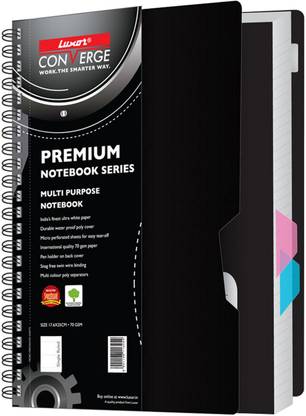 LUXOR Multi Purpose A5 Notebook Single Ruled 300 Pages Price in India ...