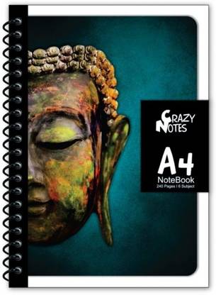 Chitra Cultural Attitude 6 Subject A4 Notebook Ruled 240 Pages Price in ...