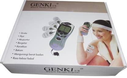 Genki Mesin Terapi Digital Muscle Pain Relief Electrotherapy Device ...