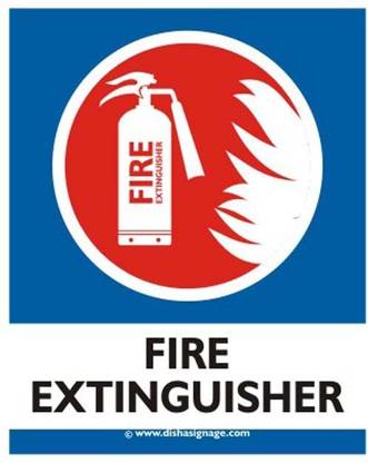 Dishasignage Fire-Extinguisher Emergency Sign Price in India - Buy ...