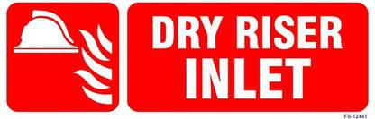 SignageShop Dry Riser Inlet Emergency Sign Price in India - Buy ...