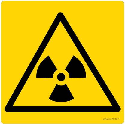 Safety Sign Store Radioactive - Graphic Emergency Sign Price in India ...