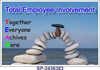 SignageShop flex Total Employee Involvement Poster Emergency Sign Price ...