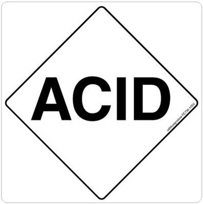 Safety Sign Store Acid Emergency Sign Price in India - Buy Safety Sign ...