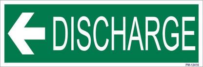 SignageShop Discharge Emergency Sign Price in India - Buy SignageShop ...