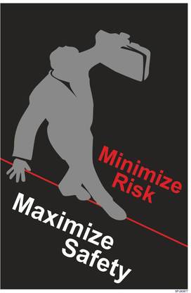 SignageShop flex Minimize risk, maximize safety Poster Emergency Sign ...