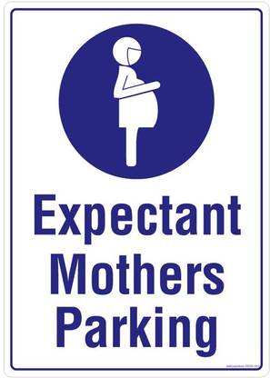 Safety Sign Store Expectant Mother Parking Emergency Sign Price in ...