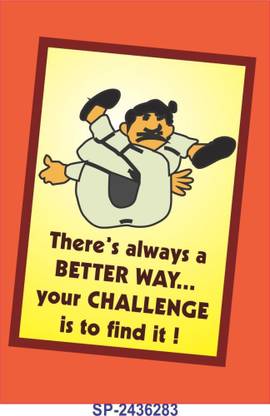 SignageShop There is always a better way Poster Emergency Sign Price in ...