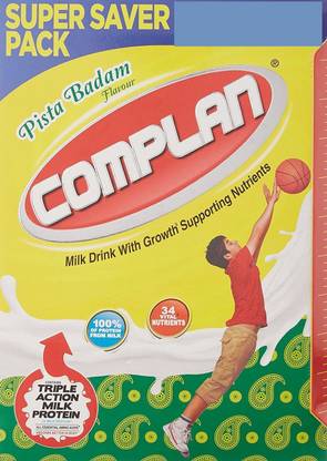 COMPLAN Pista Badam 500 gm (Refill Pack) Nutrition Drink Price in India ...