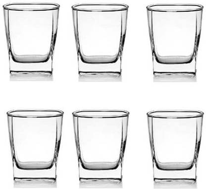 Glasstick (Pack of 6) Yujing Plaza Juice Glass IJG-008 Glass Set Water ...