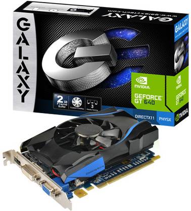 GALAXY NVIDIA GeForce GT 640 2 GB DDR3 Graphics Card - GALAXY : Flipkart.com