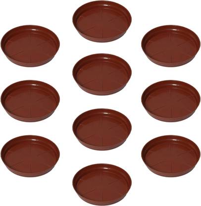 Planters Bottom Tray 12 inch Pack of 10 Plant Container Set Price in ...