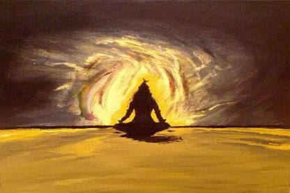 [MY HOME]Shiv Baba Poster(POSTER SIZE 30cm X 45cm) Paper Print ...