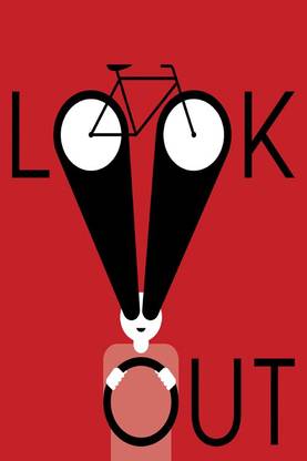 [MY HOME]look out Poster(POSTER SIZE 30cm X 45cm) Paper Print ...