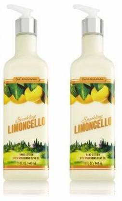 BATH & BODY WORKS Sparkling Limoncello Luxury Hand Lotion 2 Pack ...