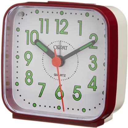 ORPAT Analog Burgandy Clock Price in India - Buy ORPAT Analog Burgandy ...
