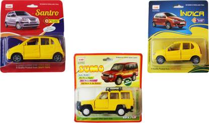 RMA combo of centy toys Car Series (SANTRO, TATA SUMO AND INDICA ...