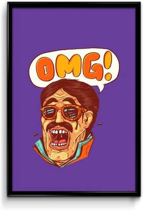 OMG again Paper Print - Nature, Music posters in India - Buy art, film ...