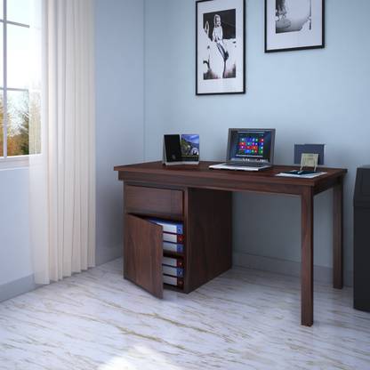 Urban Ladder Bradbury Solid Wood Study Table Price in India - Buy Urban ...