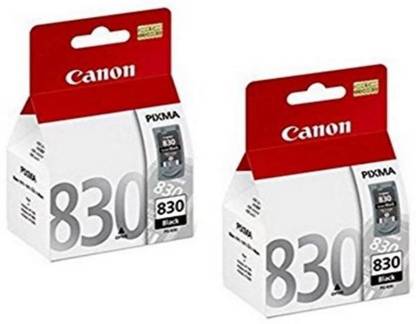 Canon 830 Twin Black Ink Cartridge - Canon : Flipkart.com