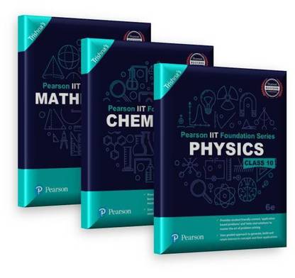 Pearson IIT Foundation Series for Class 10 (Set of 3): Buy Pearson IIT ...