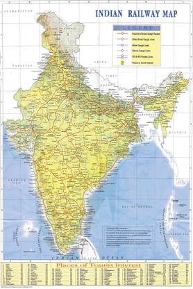 rail-map Poster Paper Print - Decorative posters in India - Buy art ...