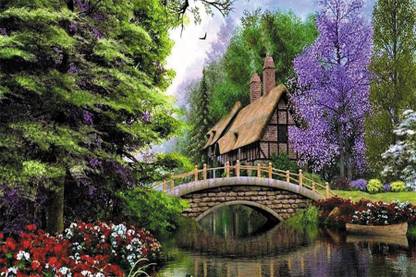 Beautiful panting poster 20 Poster Paper Print - Art & Paintings ...