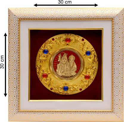 RANGOLI Shiv Parvati Religious Frame Price in India - Buy RANGOLI Shiv ...