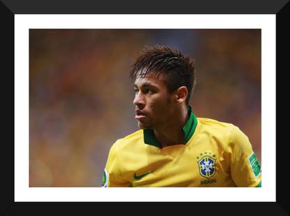 Neymar Collection Art Prints With Frame Paper Print - Sports posters in ...